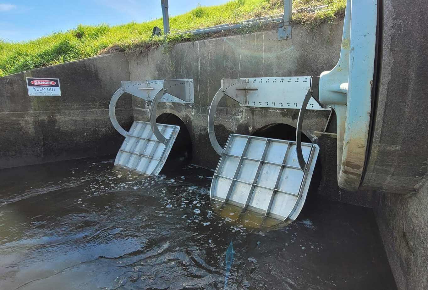 FISH FRIENDLY TIDE GATE | ATS ENVIRONMENTAL | NEW ZEALAND